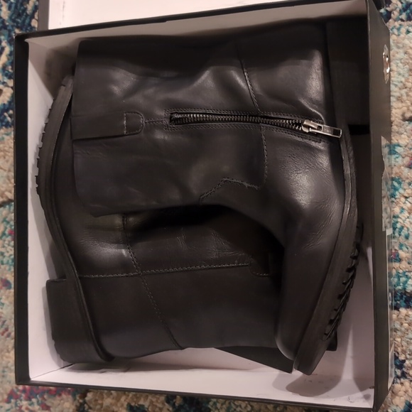 Vintage Foundry | Shoes | Vintage Foundry Black Leather Boots | Poshmark